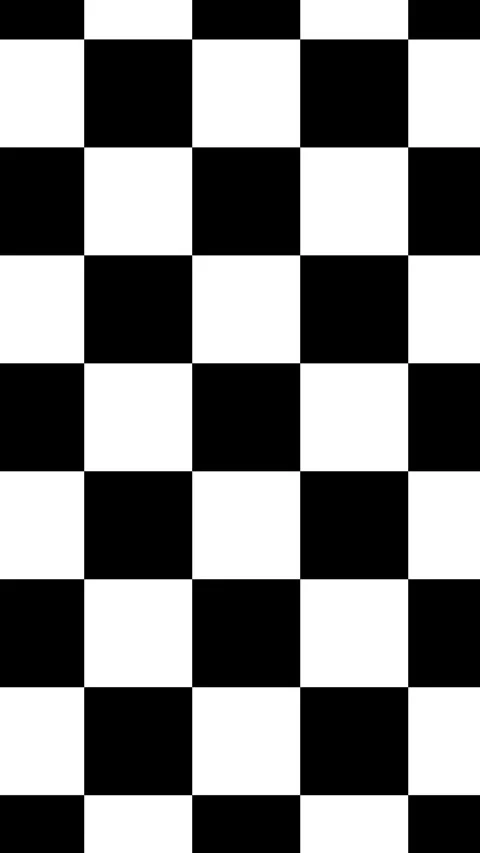 Black and white checkered grid vertical ... | Stock Video | Pond5