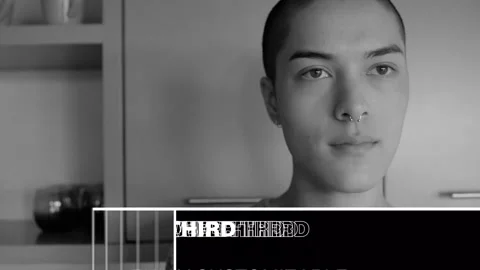 After Effects: Black And White Lower Third #169515685