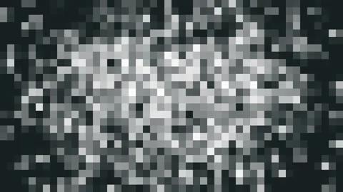 Black and White Pixel background static ... | Stock Video | Pond5
