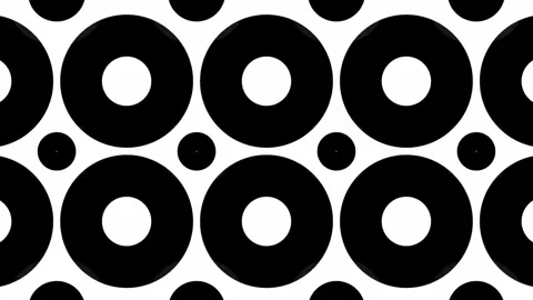 Black and white psychedelic optical illu... | Stock Video | Pond5