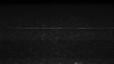 Black and white TV with bugs. Bad old si... | Stock Video | Pond5