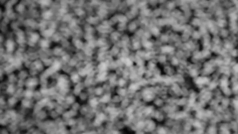 Black and white TV with bugs. Bad old si... | Stock Video | Pond5