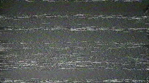 Black and white TV with bugs. Bad old si... | Stock Video | Pond5