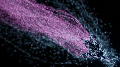 Black background with backlight. Design.... | Stock Video | Pond5