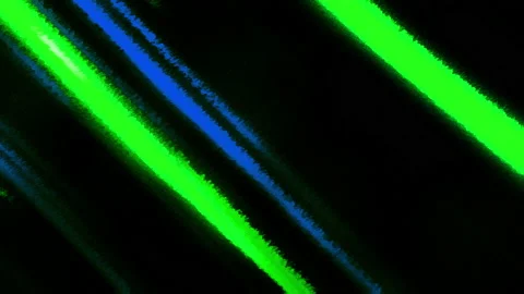 Black background with green and blue hor... | Stock Video | Pond5