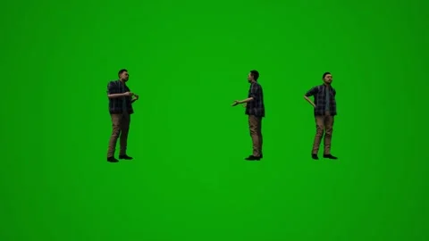 Black business man green screen walk mob... | Stock Video | Pond5