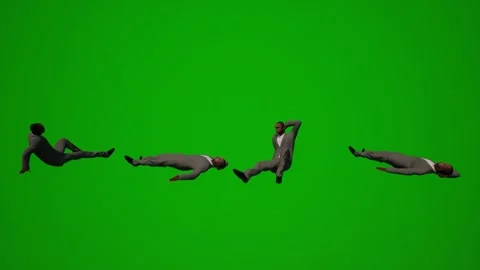 Black business man green screen walk mob... | Stock Video | Pond5