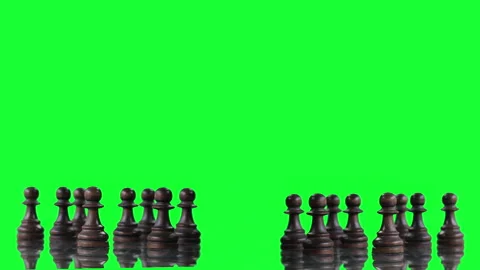 Chess Green Screen Stock Footage ~ Royalty Free Stock Videos | Pond5