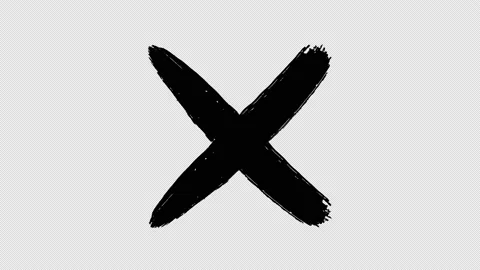 Black cross symbol animation on white ba... | Stock Video | Pond5