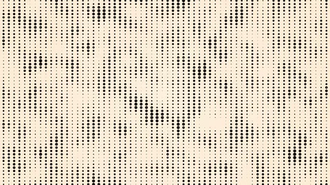 black halftone dynamic animation, 4K sea... | Stock Video | Pond5
