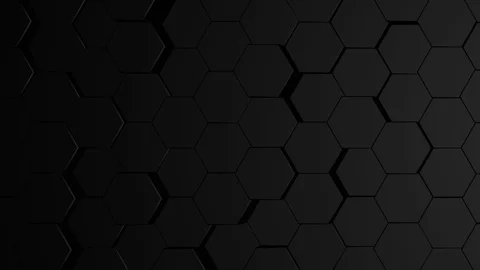 Black Hexagon Background Stock Footage ~ Royalty Free Stock Videos | Pond5
