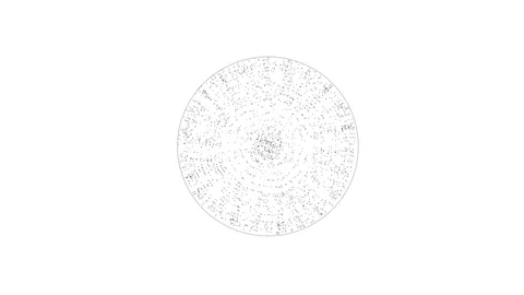 Black Hole Planet Imploding Drawing 2D A... | Stock Video | Pond5