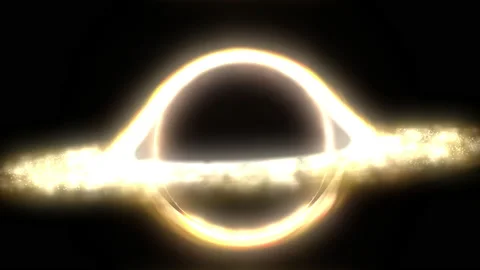 Black hole singularity event horizon spa... | Stock Video | Pond5