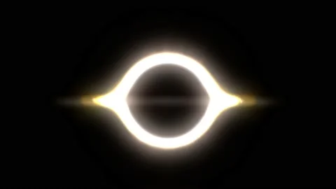 Black hole singularity event horizon spa... | Stock Video | Pond5