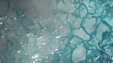 Black ink flowing in between ice cubes w... | Stock Video | Pond5