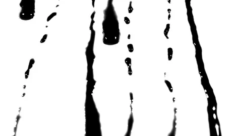 Running Ink Stock Footage ~ Royalty Free Stock Videos | Pond5