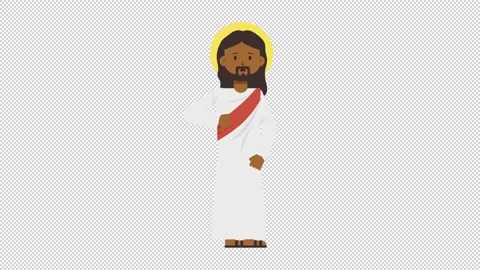 Black Jesus Disapprove | Stock Video | Pond5