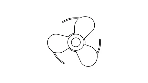 Black Outline Boat Stock Videos – Royalty-Free HD & 4K Videos