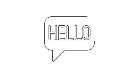 Hello In Different Languages Stock Video Footage | Royalty Free Hello ...