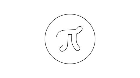 Pi Icon Stock Footage ~ Royalty Free Stock Videos | Pond5