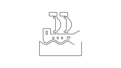 Sailboat Outline Stock Videos – Royalty-Free HD & 4K Videos | Pond5