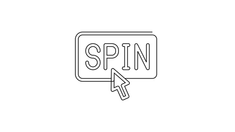 Spin Button Gold Stock Video Footage | Royalty Free Spin Button Gold ...