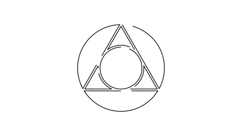 Black Triangle Figure Stock Videos – Royalty-Free HD & 4K Videos | Pond5