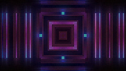 Black loop background of flashing 4K co... | Stock Video | Pond5