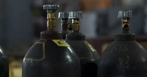 Welding Cylinder Stock Footage ~ Royalty Free Stock Videos | Pond5