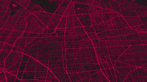 Black pink Mexico City map background lo... | Stock Video | Pond5