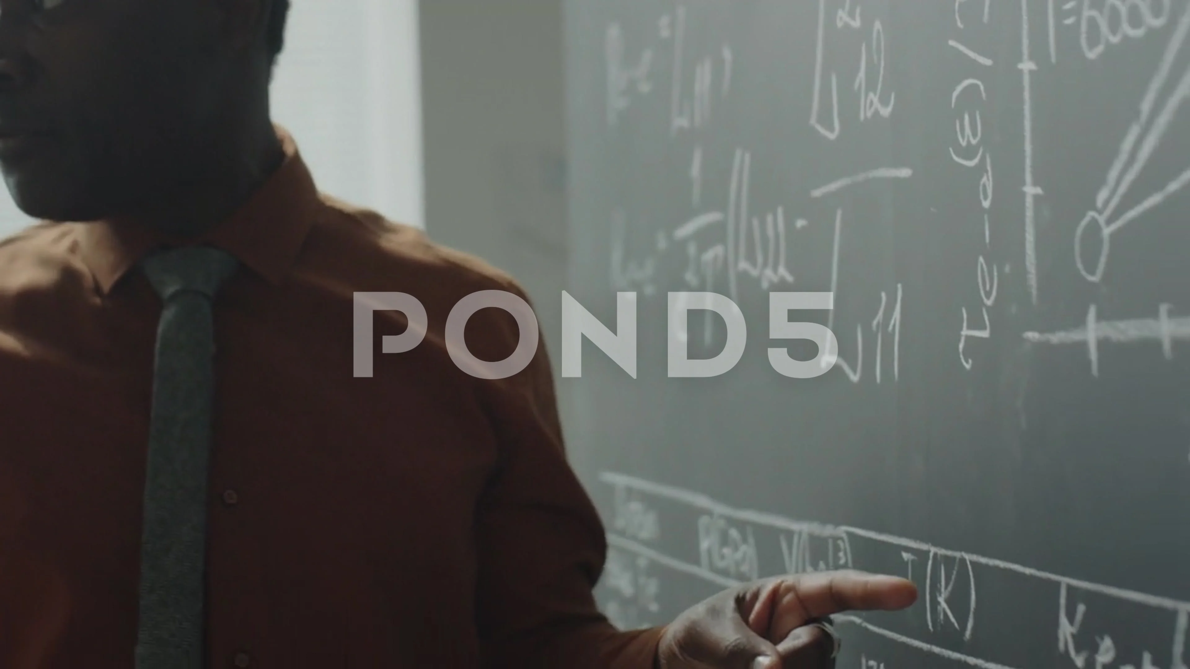 Black Professor Teaching