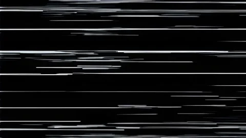 A black screen with a horizontal line gl... | Stock Video | Pond5