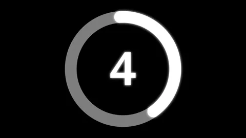 Black screen loading animation. Circle s... | Stock Video | Pond5