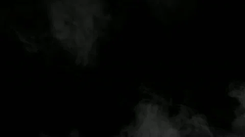 Black screen with smoke effec | Stock Video | Pond5