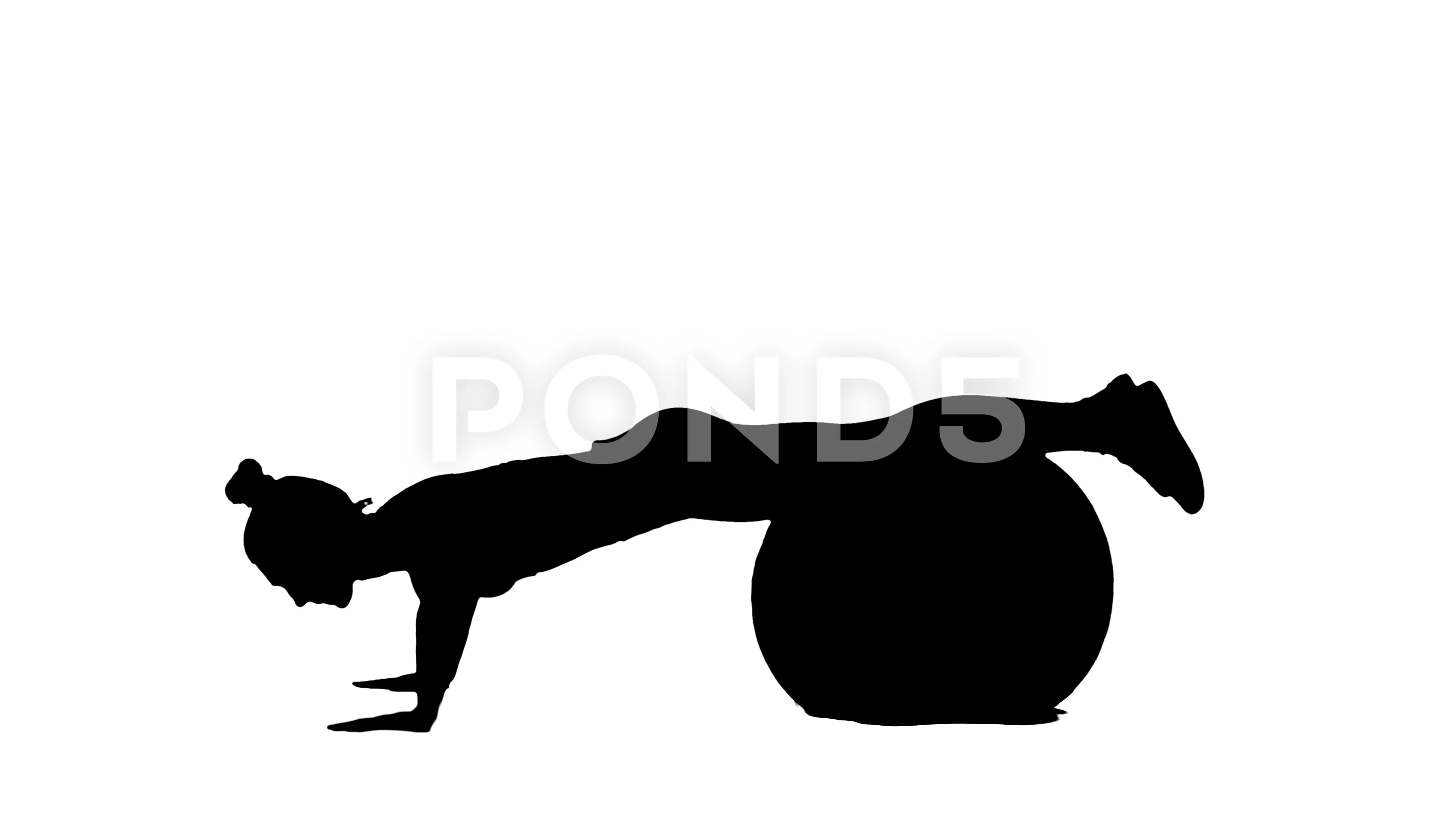 Push Up Silhouette