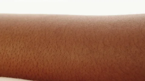 Black skin texture close-up. Native Afri... | Stock Video | Pond5