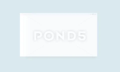 Blank browser window. Desktop computer frame vector mockup.: Graphic ...