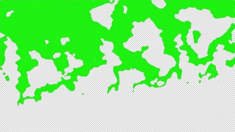 Blank liquid green screen transitions se... | Stock Video | Pond5