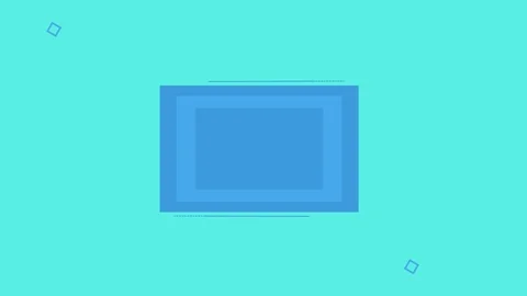Blank Title Logo Intro Blue Background | Stock Video | Pond5