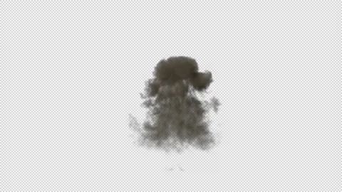 Blast FX. Artillery fire, the projectile... | Stock Video | Pond5