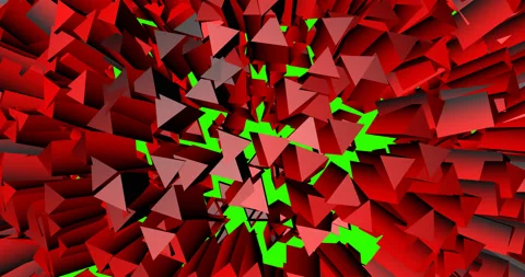 Blast the red shapes on the green screen... | Stock Video | Pond5