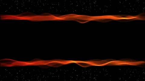 Blazing red stream, fire flame border wi... | Stock Video | Pond5