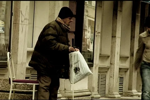 Blind Homeless Stock Video Footage | Royalty Free Blind Homeless Videos ...