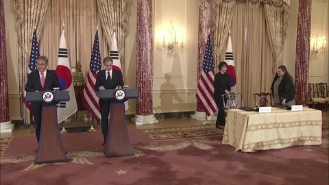 Blinken: Job number one is getting Chine... | Stock Video | Pond5