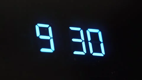 Blinking Clock Stock Footage ~ Royalty Free Stock Videos | Pond5