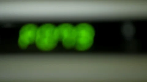 Blinking Clock Stock Footage ~ Royalty Free Stock Videos | Pond5