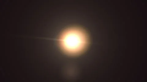 Blinking optical light effect. Lens flar... | Stock Video | Pond5