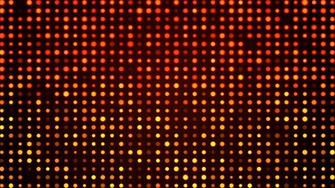 Blinking Red LED Screen Lights in Loop | Stock Video | Pond5
