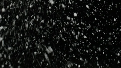 Blizzard Snow Storm Falling Snowflakes ... | Stock Video | Pond5
