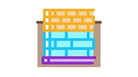 Block Icon Stock Footage ~ Royalty Free Stock Videos | Pond5